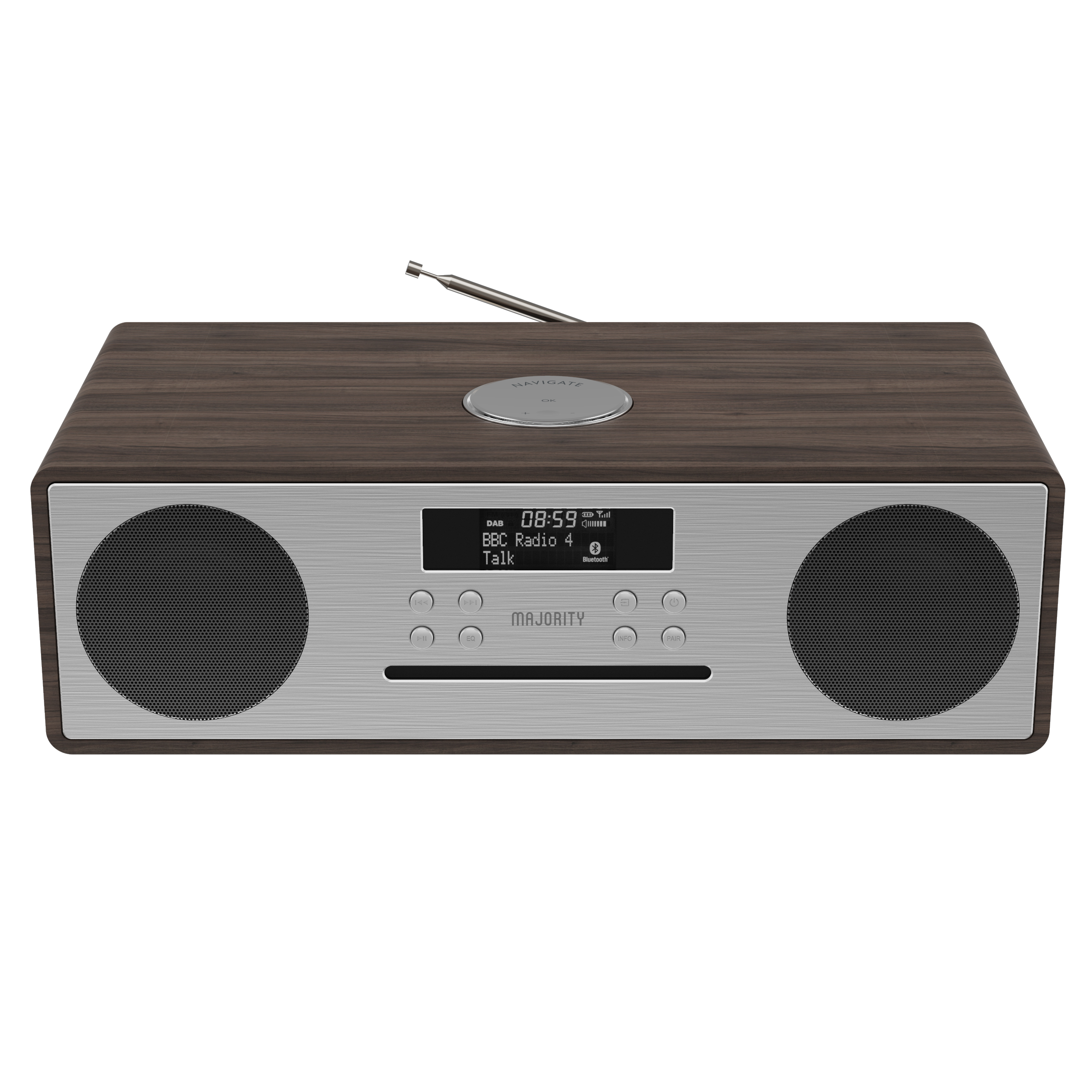 Majority Oakington All-in-One CD / DAB Music System Reviewed - Audio ...
